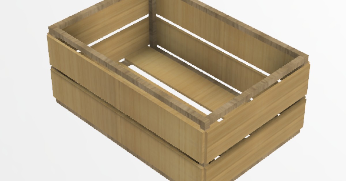 wooden box | Autodesk Community Gallery