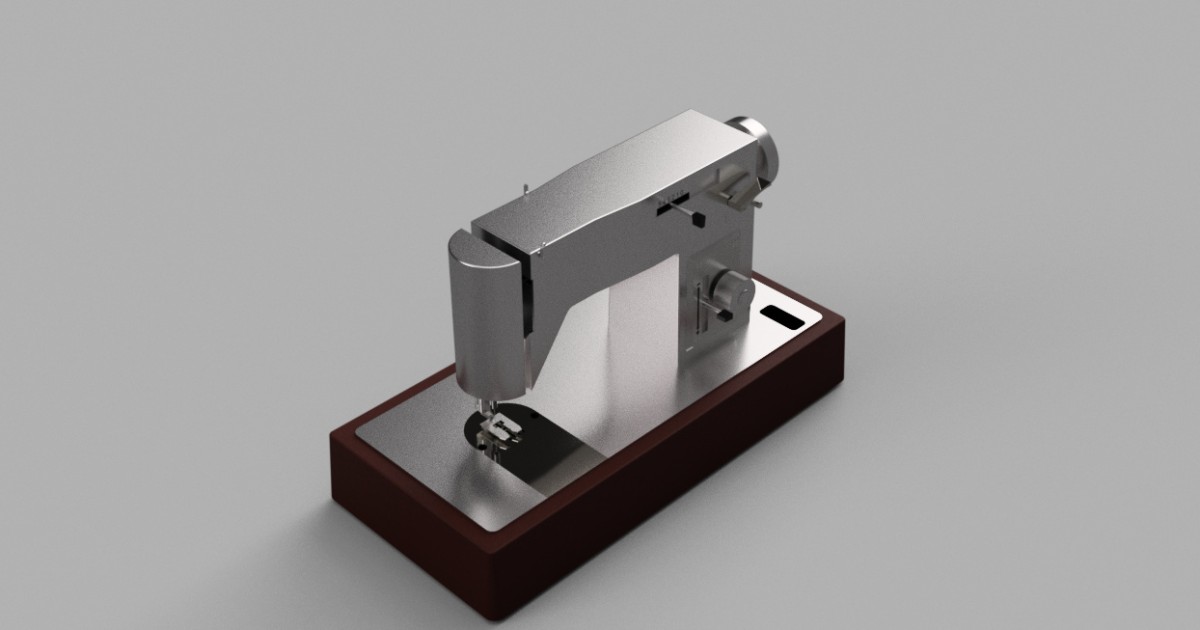 Sewing Machine | Autodesk Community Gallery