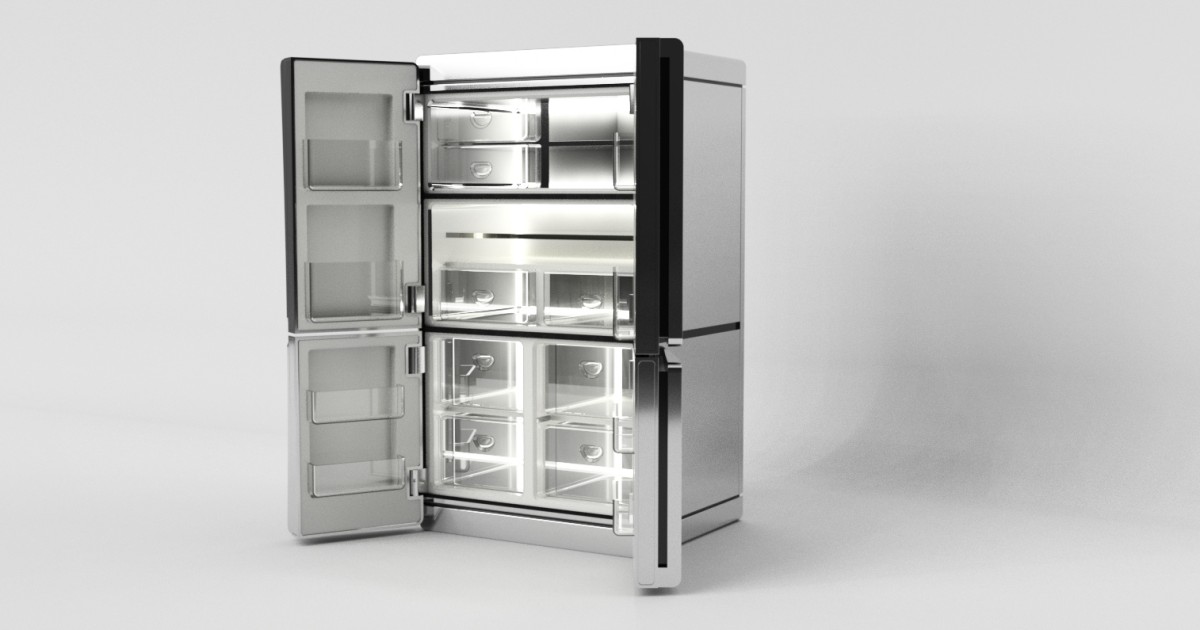 REFRIGERATOR : CROSS VER.OPEN | Autodesk Community Gallery