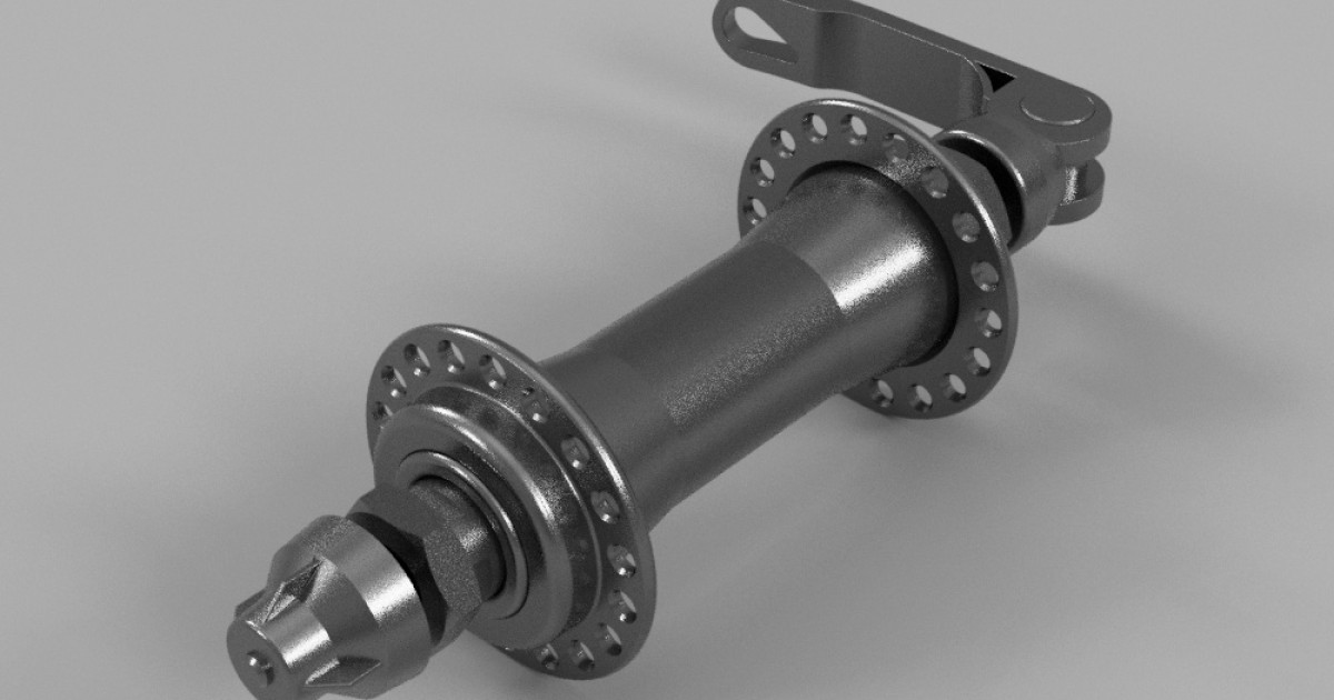 Bicycle Front Hub | Autodesk Community Gallery