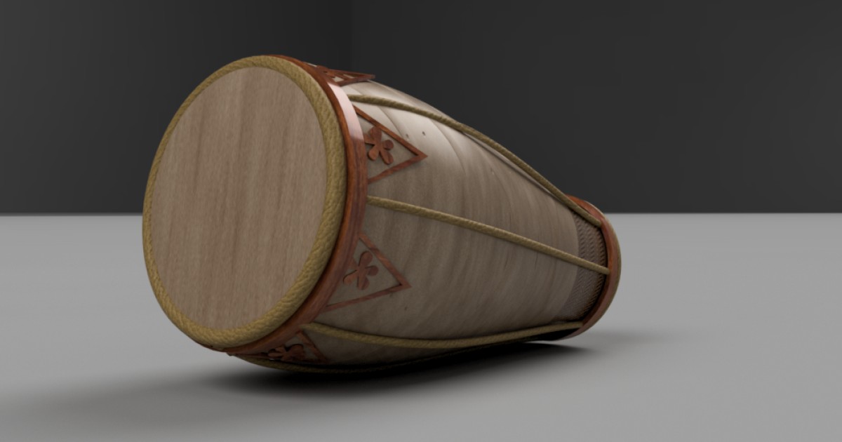 Traditional Instrument Kendang | Autodesk Community Gallery