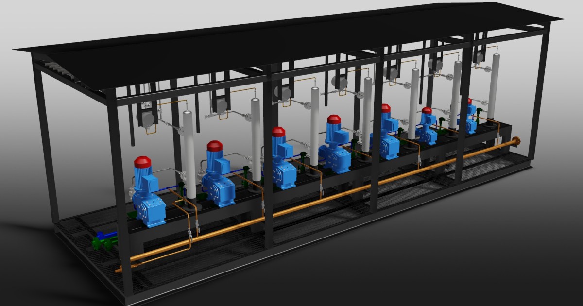 Methanol pumping station | Autodesk Community Gallery