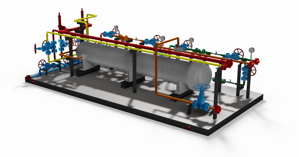 Gas-Liquid separator | Autodesk Community Gallery