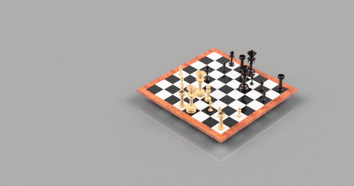 Classic chess | Autodesk Community Gallery