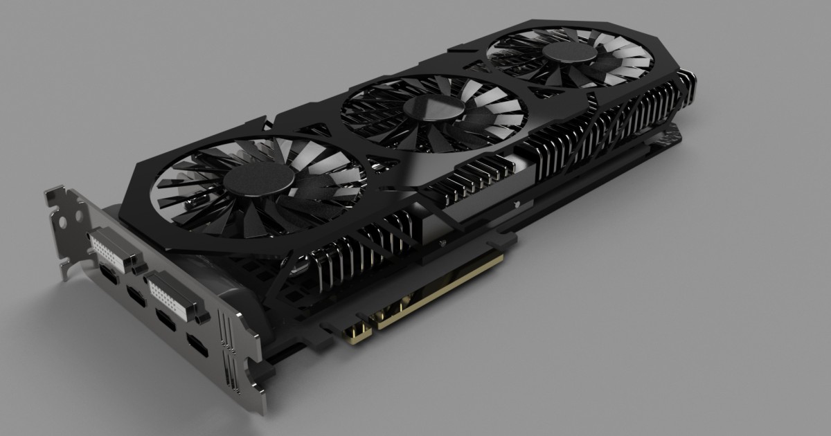 GPU with Custom Cooling | Autodesk Community Gallery