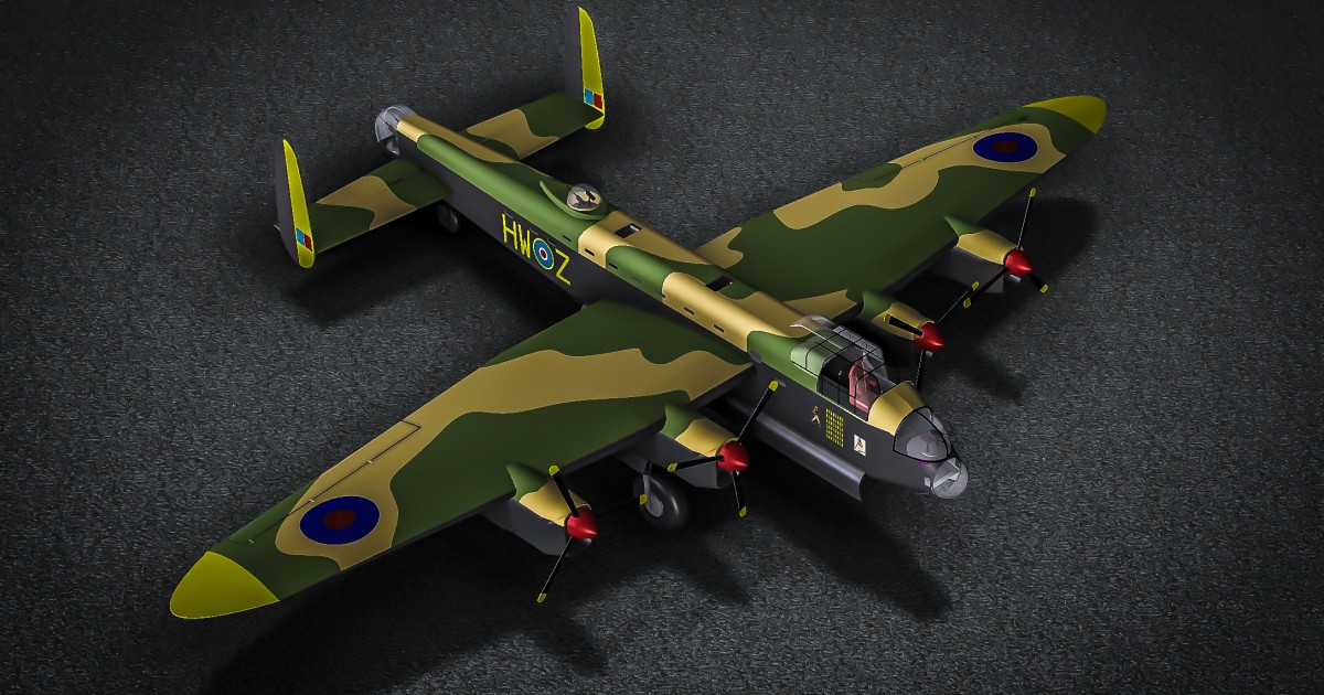 British WO2 Lancaster | Autodesk Community Gallery