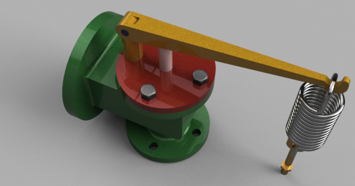 Spring Loaded Relief Valve | Autodesk Community Gallery