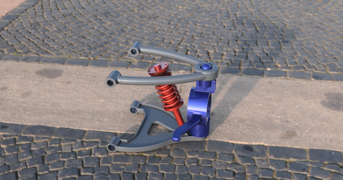 Double Wishbone Suspension | Autodesk Community Gallery