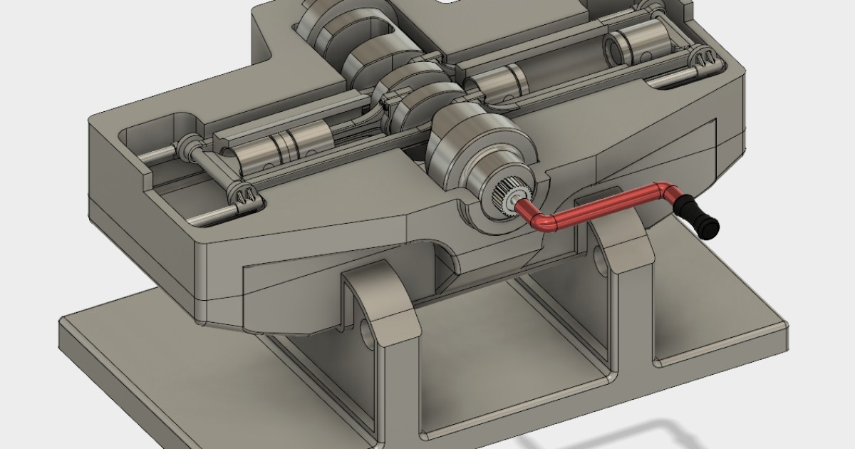 Opposed Piston Engine | Autodesk Community Gallery