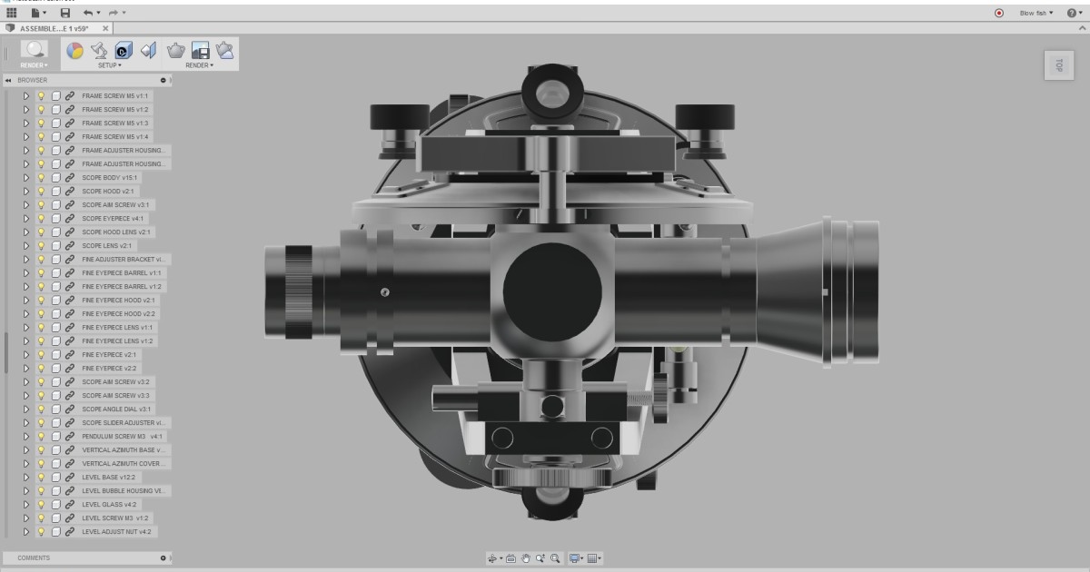 THEODOLITE (TRANSIT SURVEY) | Autodesk Community Gallery