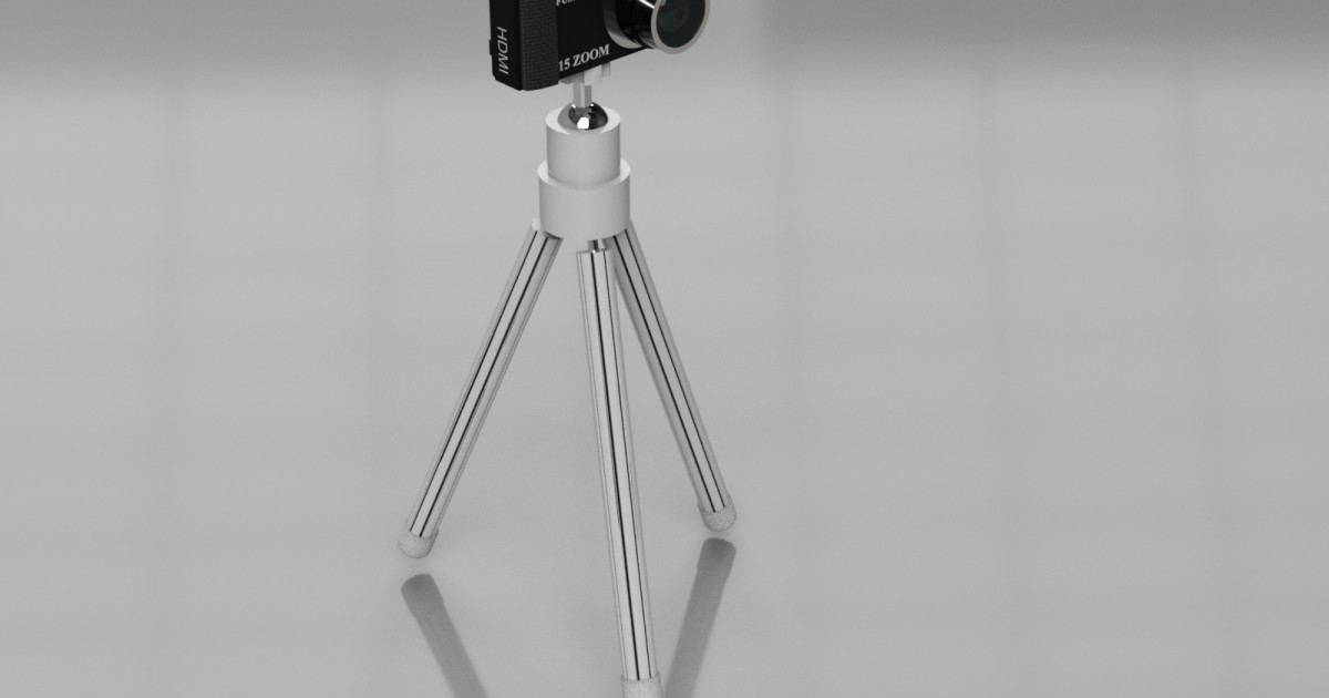 Camera with tripod stand | Autodesk Community Gallery