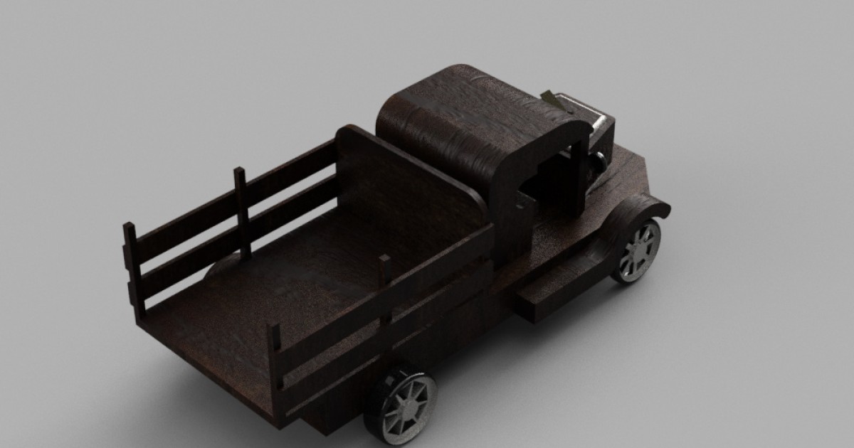 Wooden toy | Autodesk Community Gallery