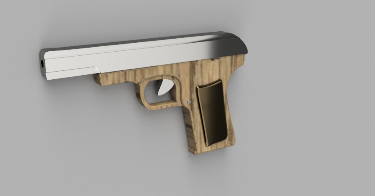 Simple pistol | Autodesk Community Gallery