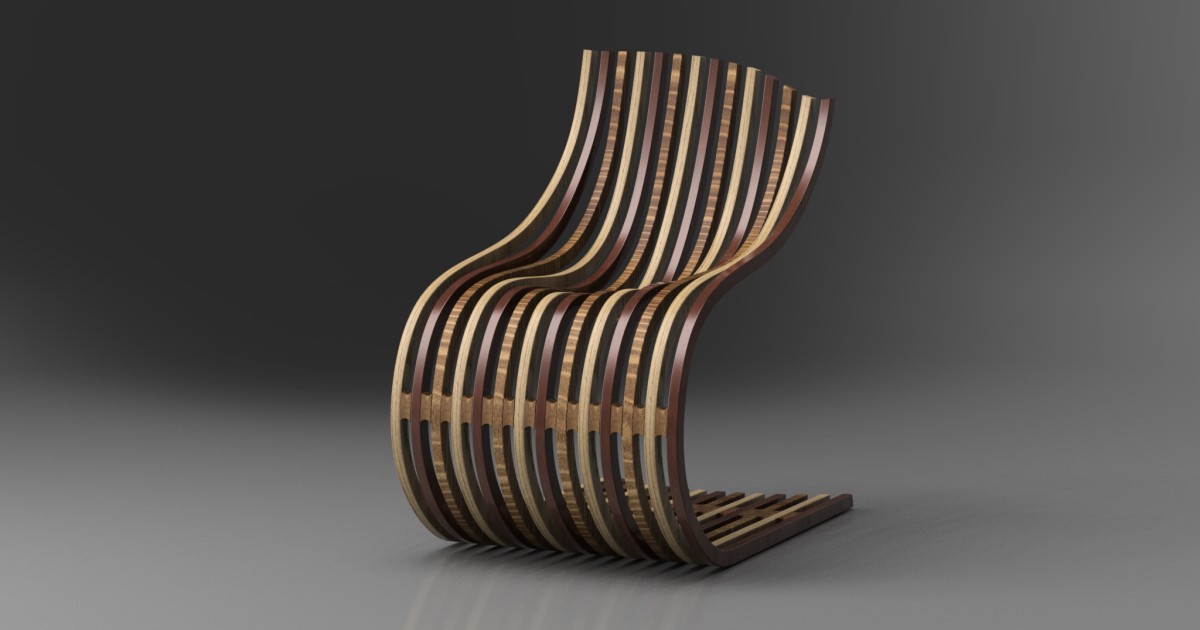 Design wooden chair | Autodesk Community Gallery