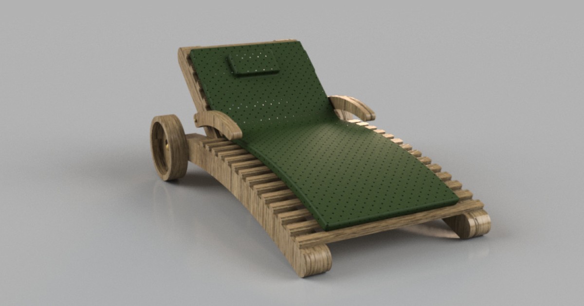 Beach chair | Autodesk Community Gallery