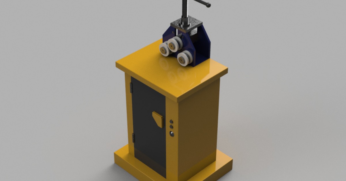Tube bending press | Autodesk Community Gallery