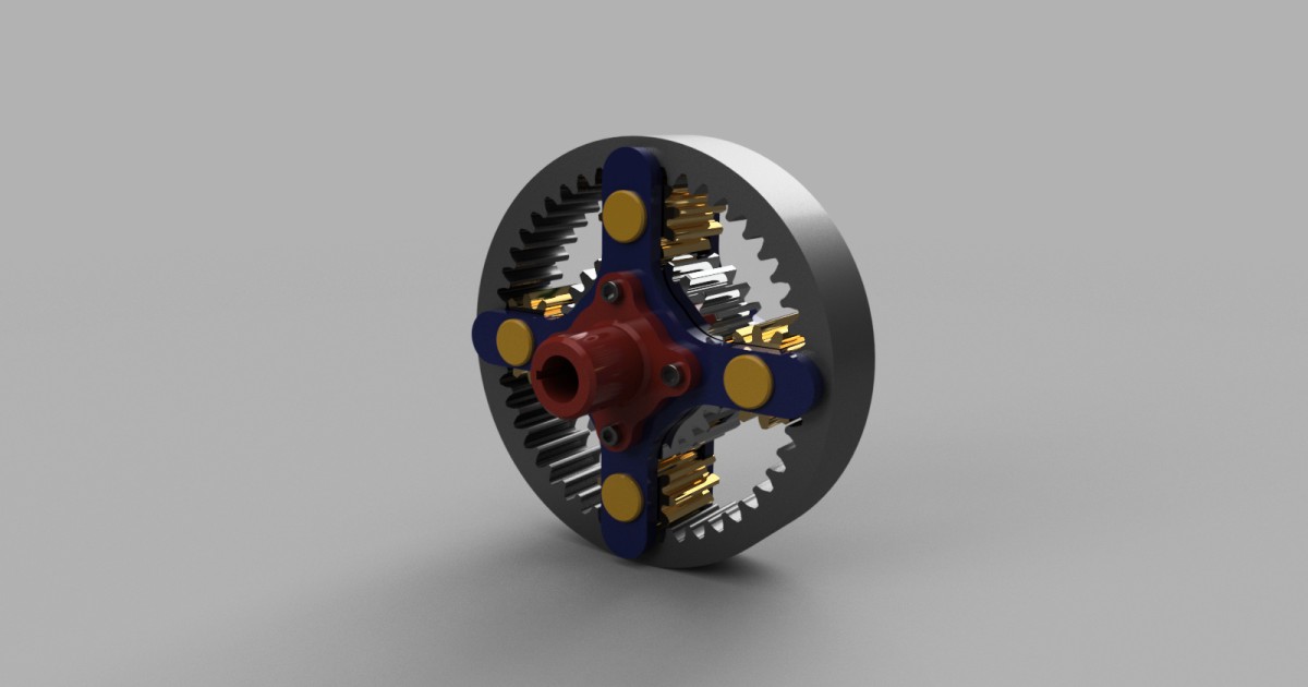 Planetary gear | Autodesk Community Gallery