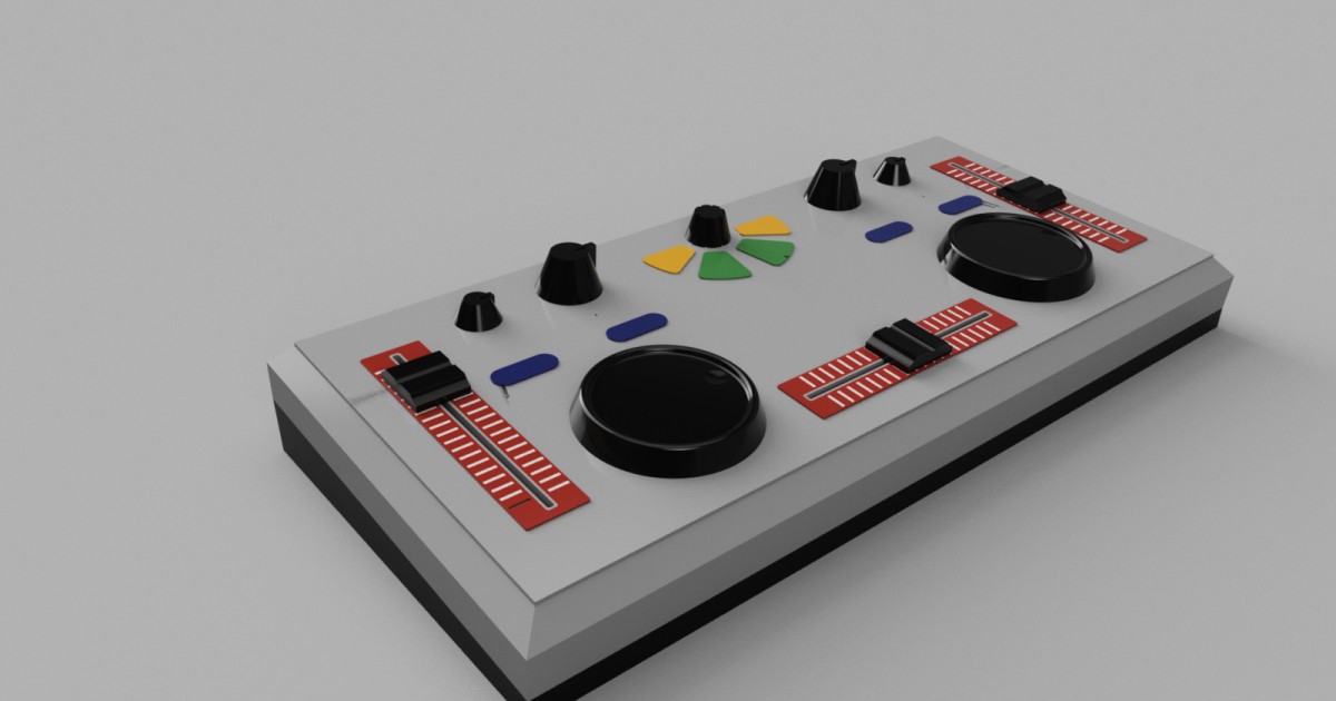 DJ music mixer | Autodesk Community Gallery