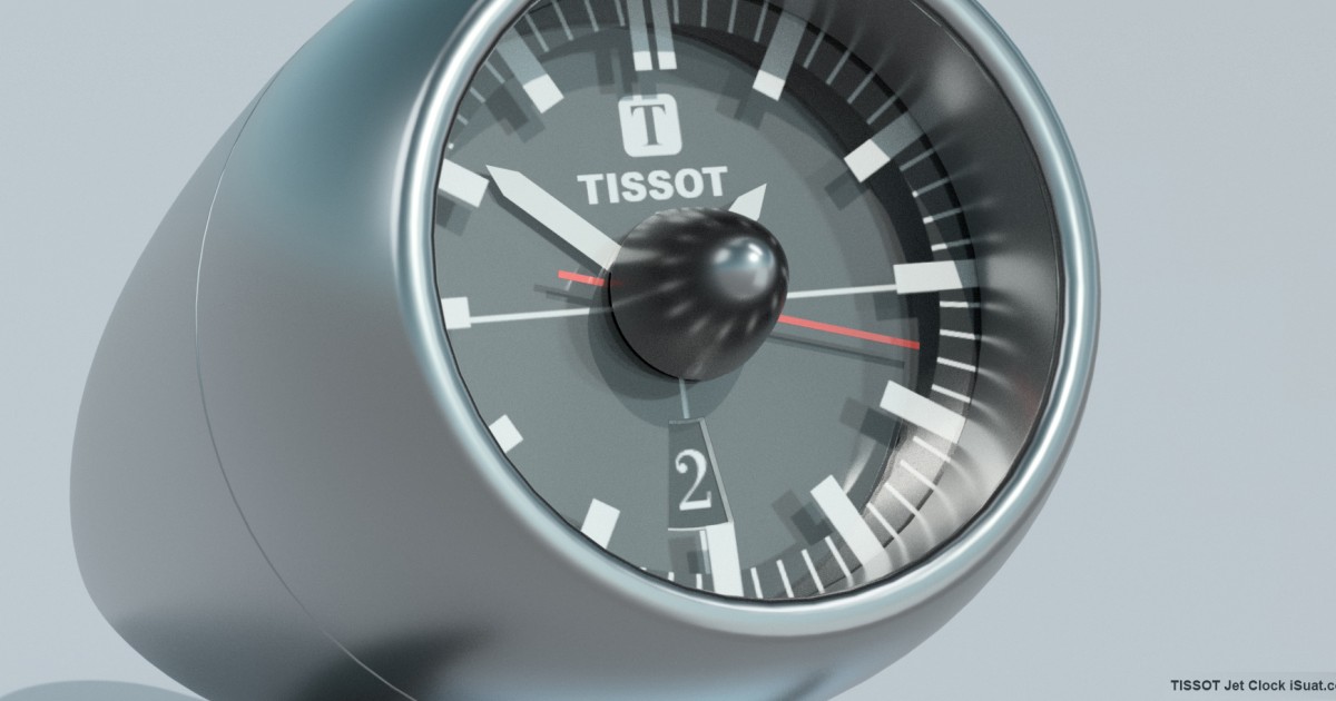 Tissot jet Clock | Autodesk Community Gallery