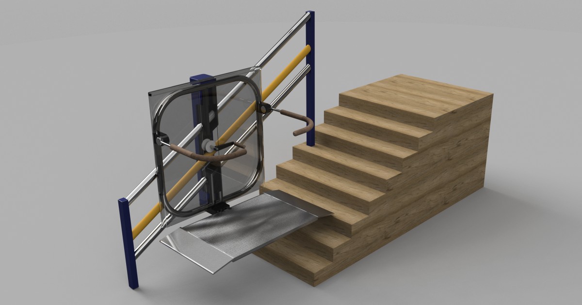 Elevator for the disabled people | Autodesk Community Gallery