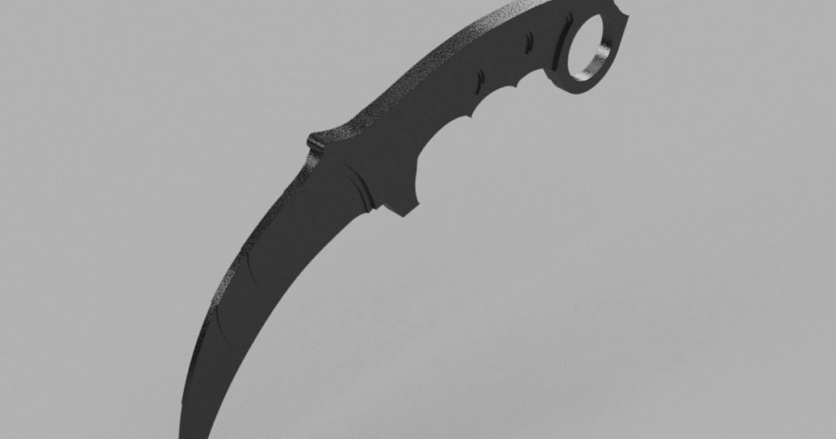 Karambit Knife | Autodesk Community Gallery