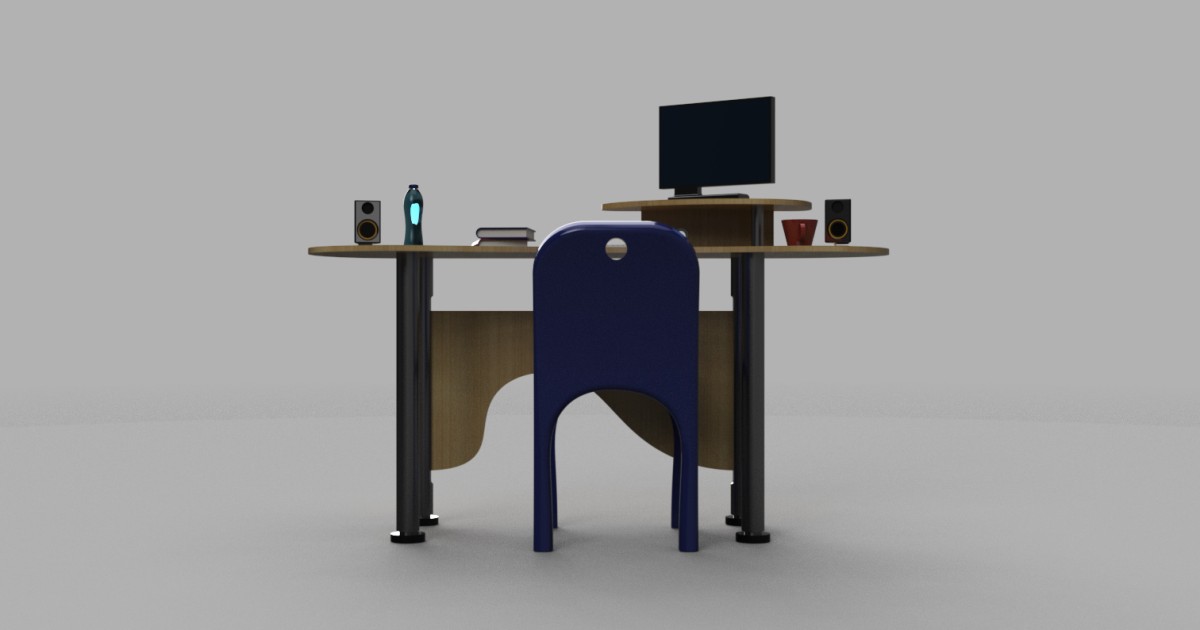 Computer desk | Autodesk Community Gallery