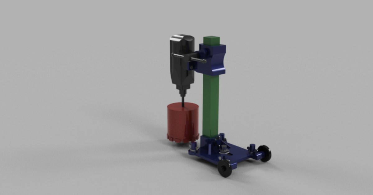Diamond core drilling machine | Autodesk Community Gallery