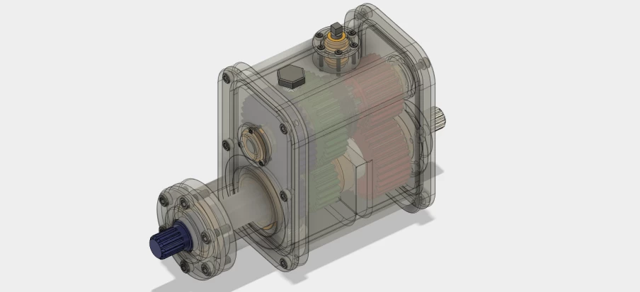 2-Speed Gearbox | Autodesk Community Gallery