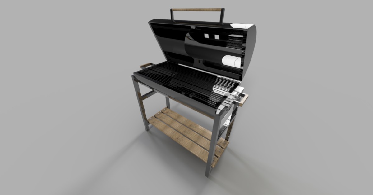 Outdoor Grill Autodesk Community Gallery