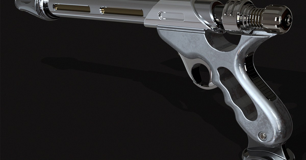The WESTAR-34 blaster pistol | Autodesk Community Gallery