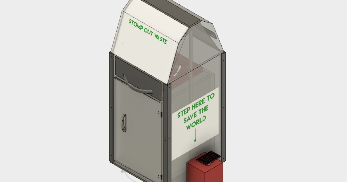 Step-Up Trash Compactor | Autodesk Community Gallery