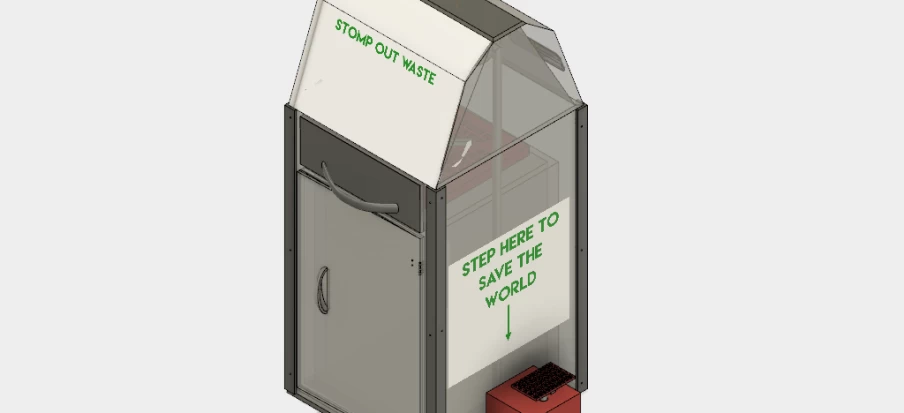Step-Up Trash Compactor | Autodesk Community Gallery
