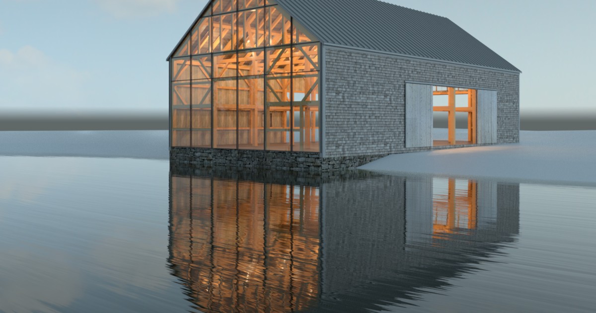 Glazed Gable Barn | Autodesk Community Gallery