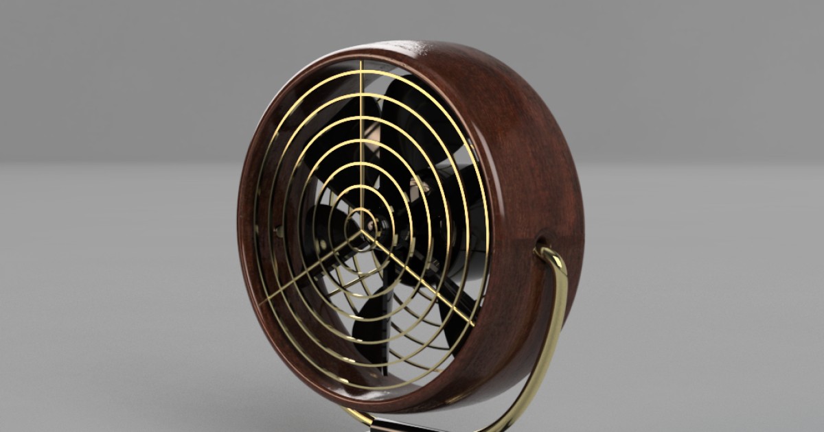 Desk Fan | Autodesk Community Gallery