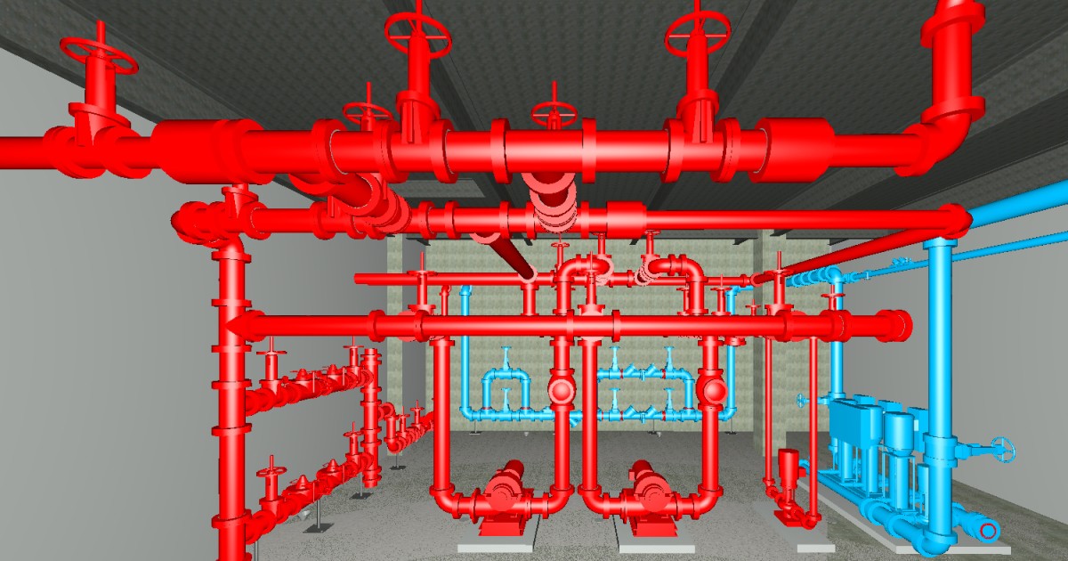 Fire Pump Room | Autodesk Community Gallery