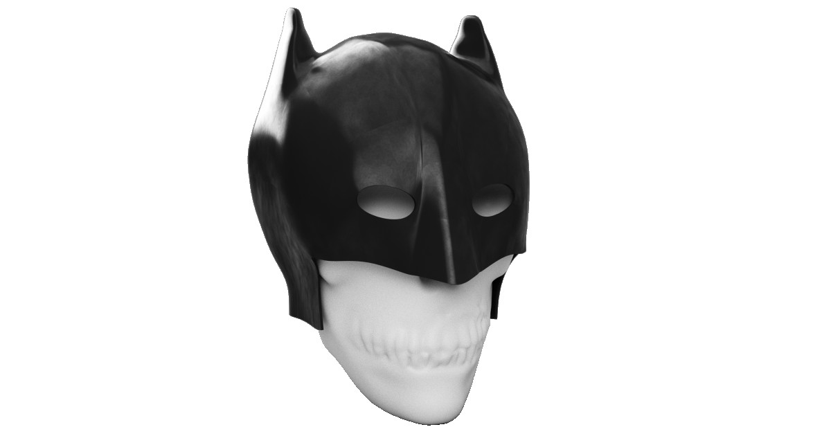 Batman Mask - Custom Fit | Autodesk Community Gallery