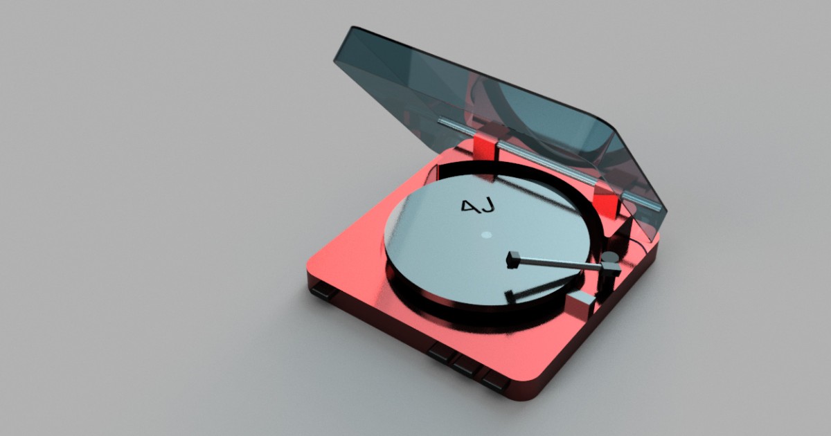 Record Player | Autodesk Community Gallery