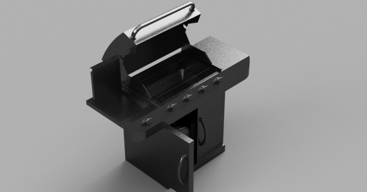 Fusion 360 ENGR 103 Project- grill | Autodesk Community Gallery