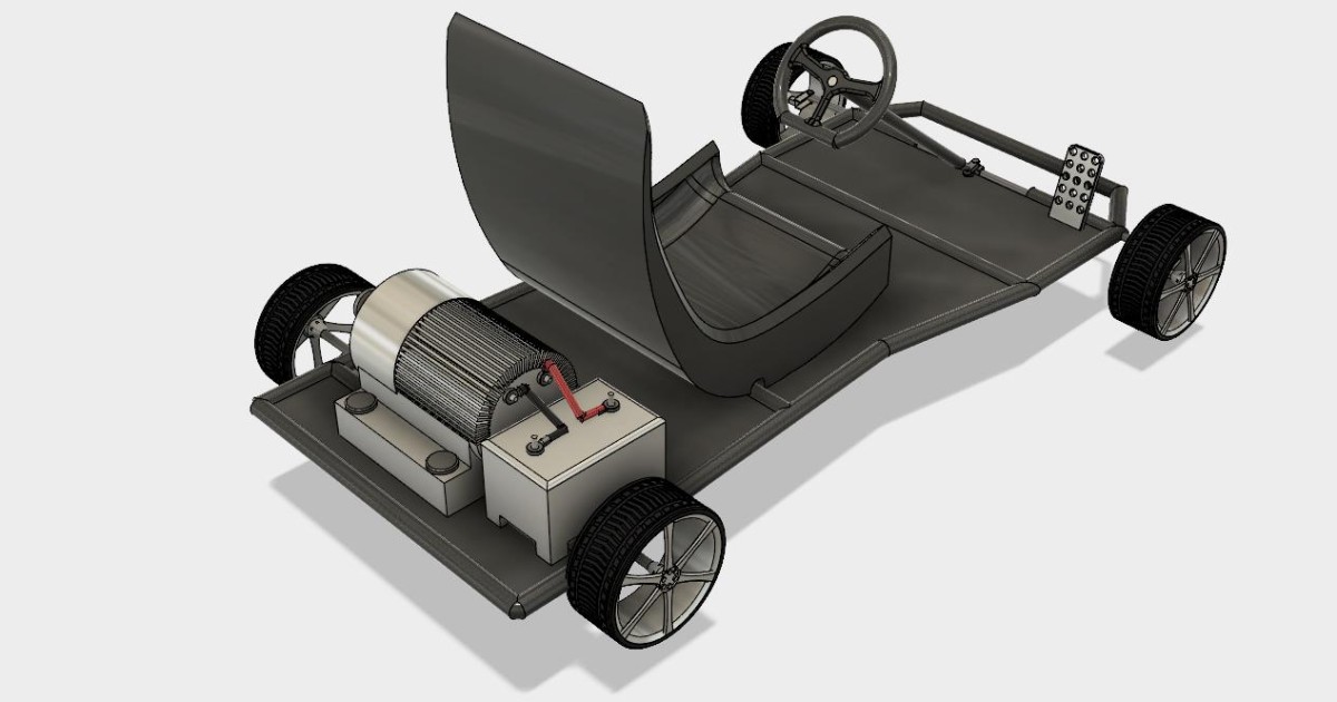 Electric Go Kart (Simple) #education | Autodesk Community Gallery