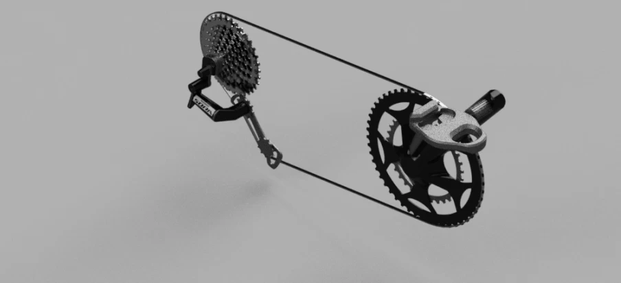 Road Bike Drivetrain | Autodesk Community Gallery