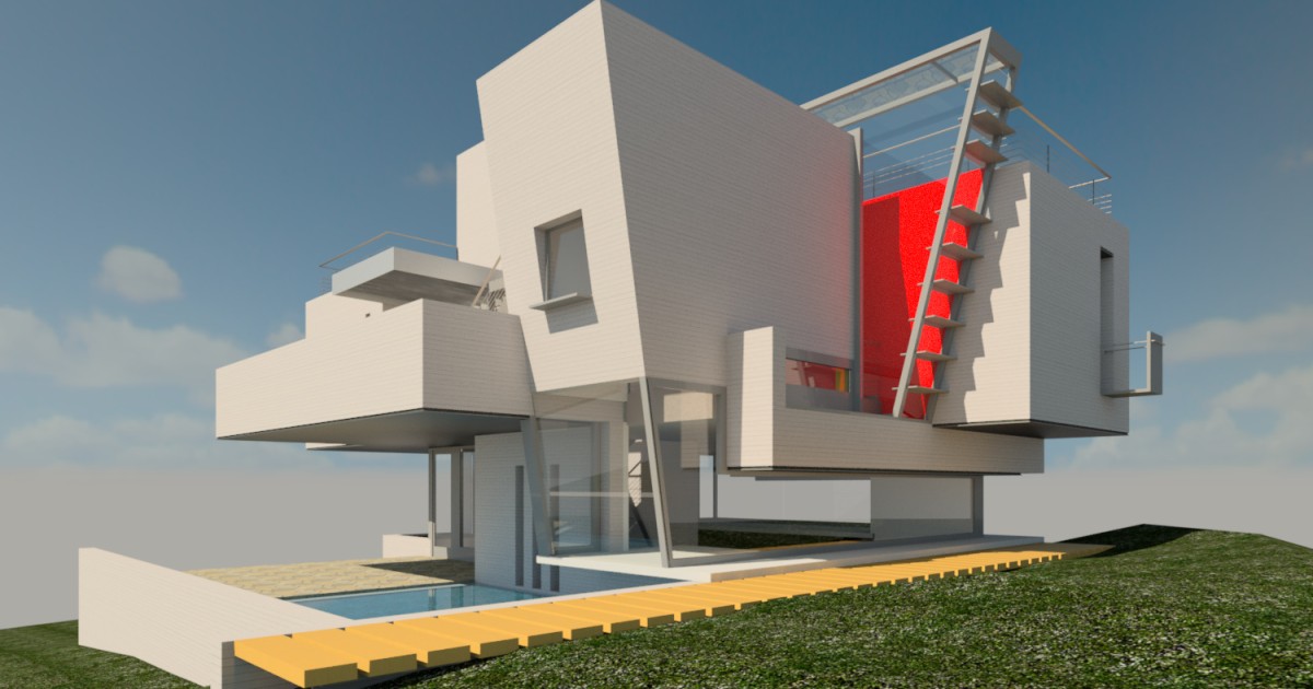Contemporary House | Autodesk Community Gallery