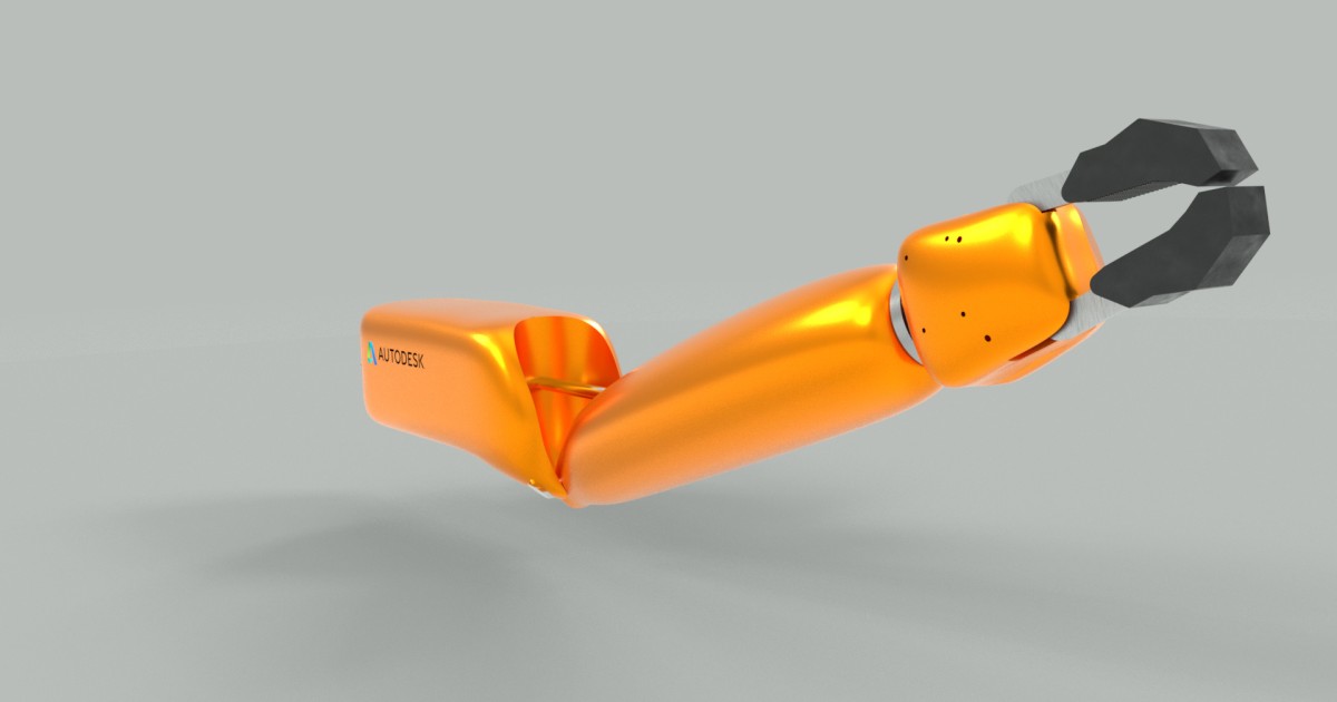 Hybrid Robot Arm | Autodesk Community Gallery