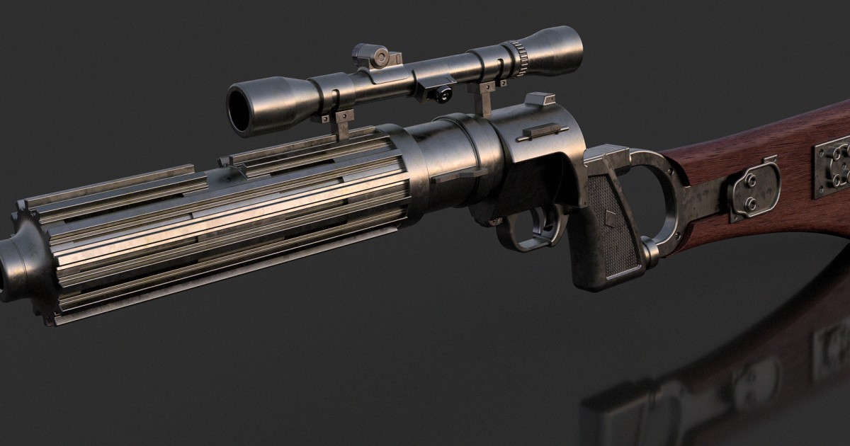 EE-3 Blaster Rifle | Autodesk Community Gallery