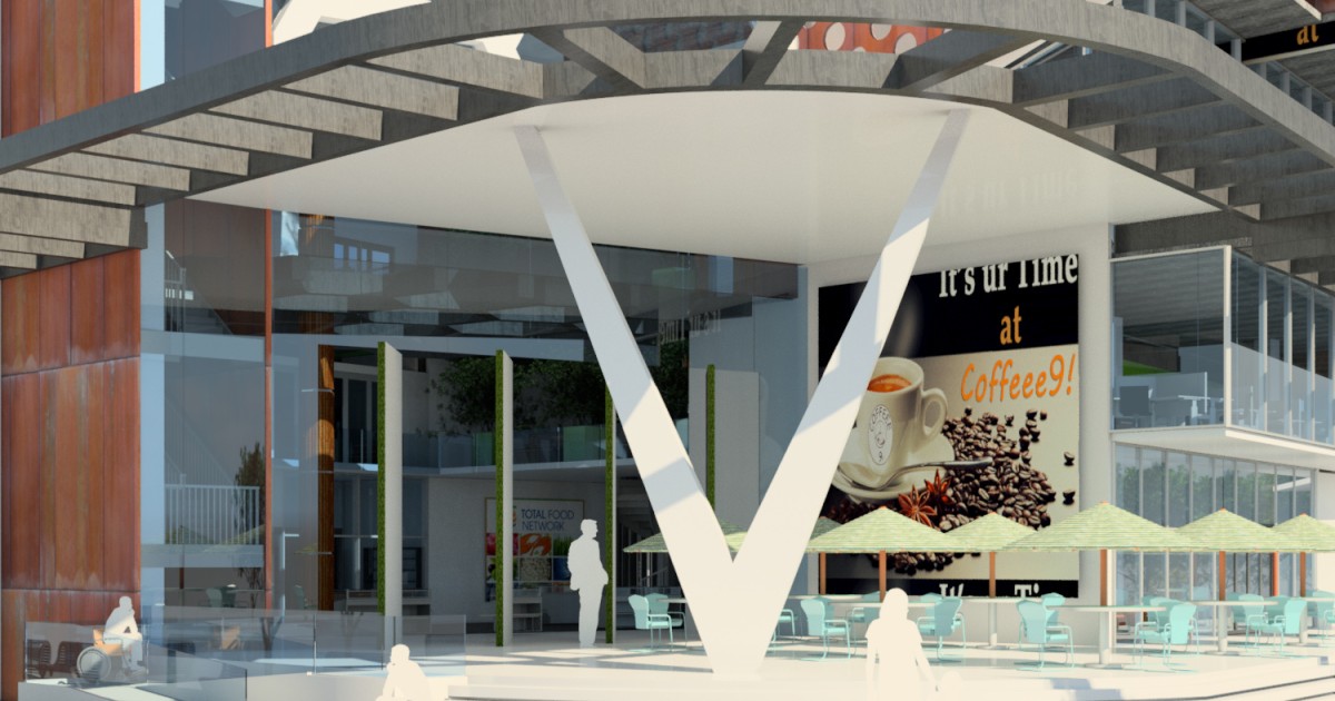 High-Rise Building Entrance Option 2 | Autodesk Community Gallery