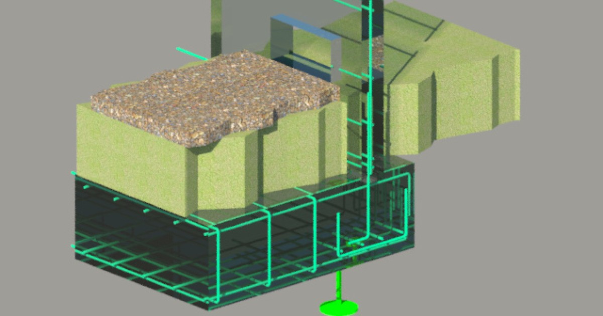 3D FOOTING DETAIL | Autodesk Community Gallery