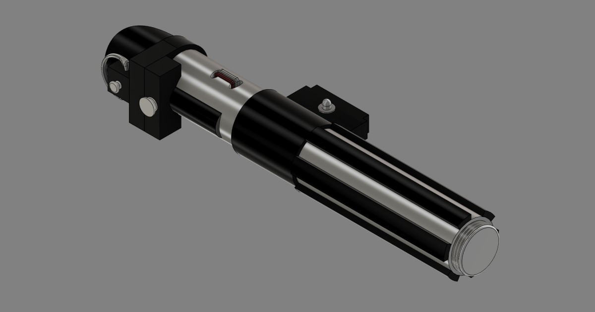 Darth Vader's Lightsaber Hilt | Autodesk Community Gallery