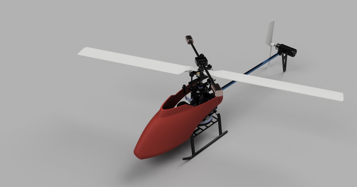 RC Helicopter | Autodesk Community Gallery