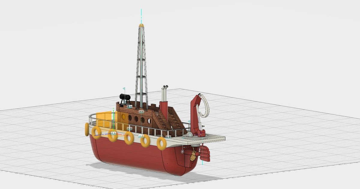Tug Boat | Autodesk Community Gallery