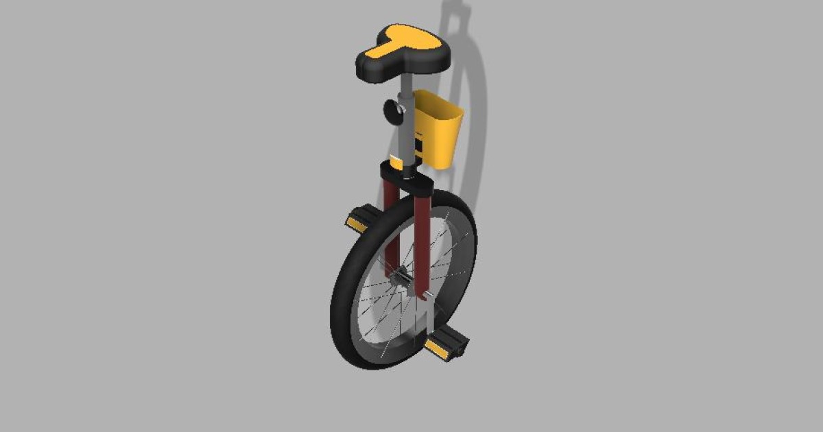 Michael's Unicycle | Autodesk Community Gallery