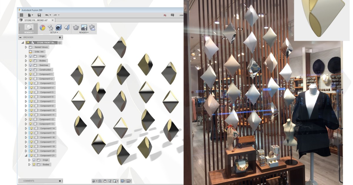 Storefront Diamonds | Autodesk Community Gallery